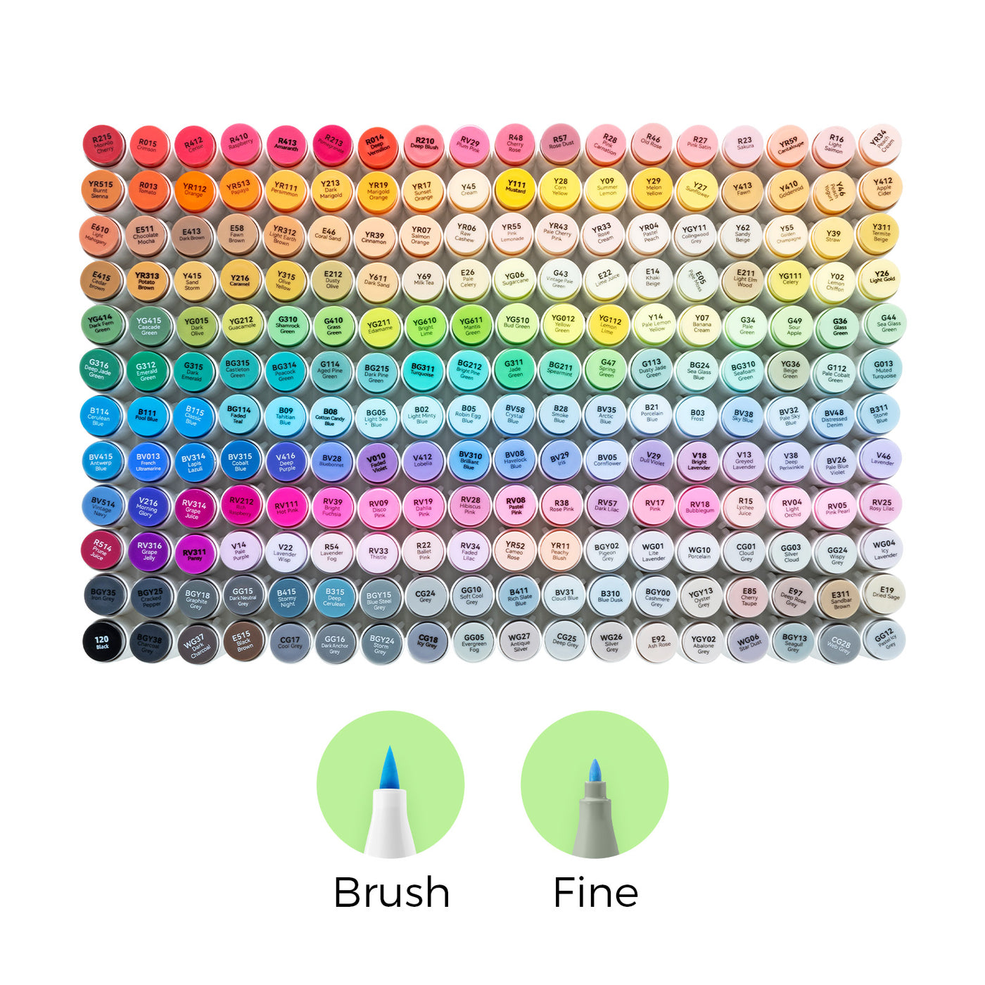 Alcohol-based Markers – Ohuhu