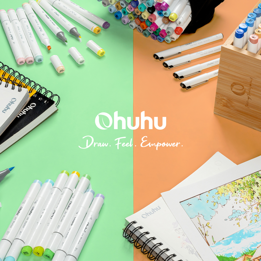 Ohuhu Markers For Canada Artists