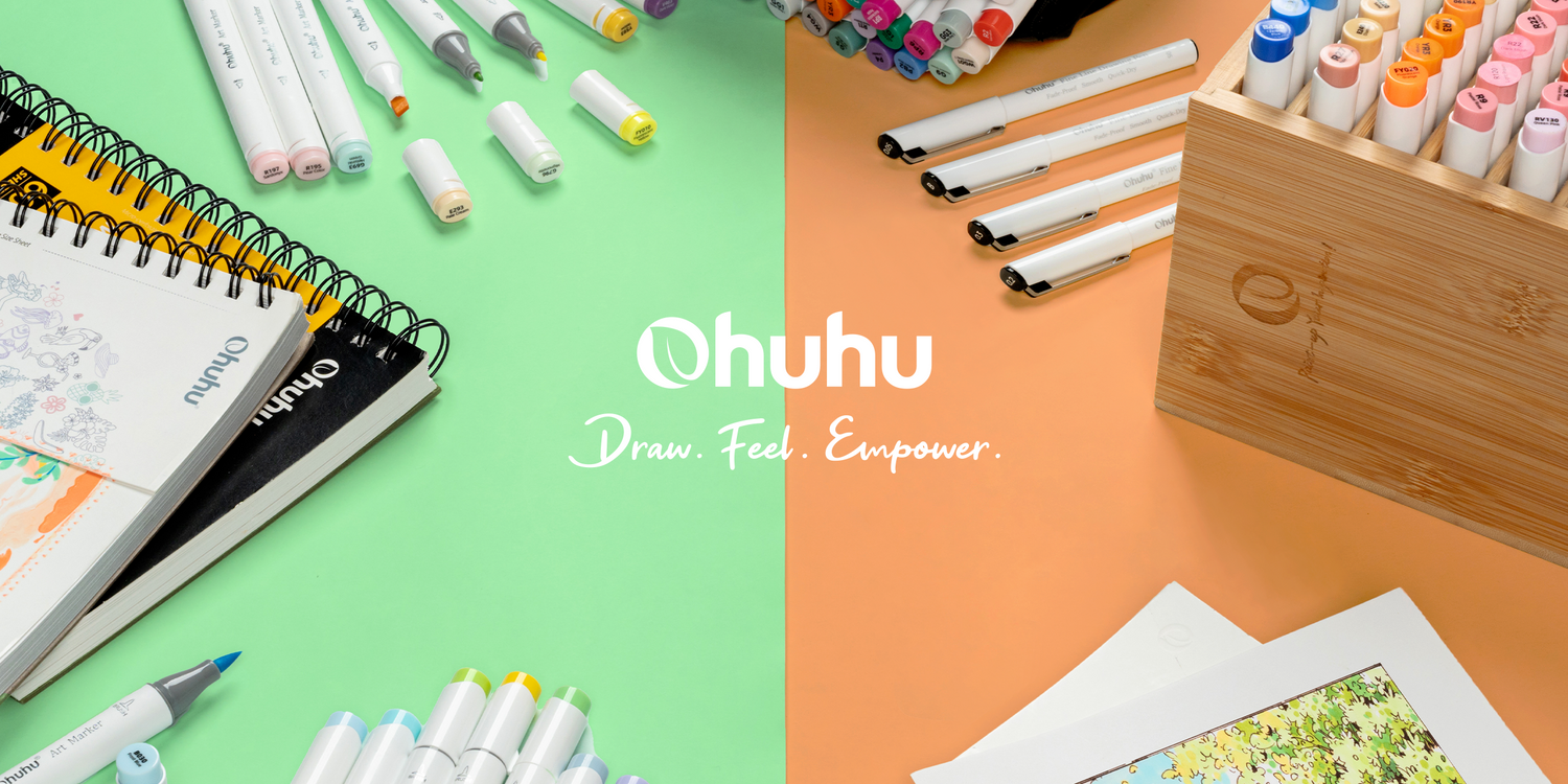 Ohuhu Markers For Canada Artists
