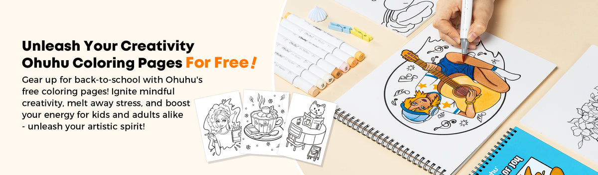 Ohuhu Coloring Pages